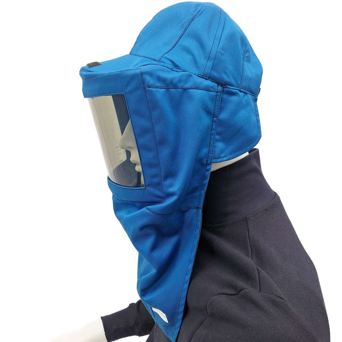 Gelaatsbeschermkap, ATPV-label 17 cal/cm² - Infralektra B.V.