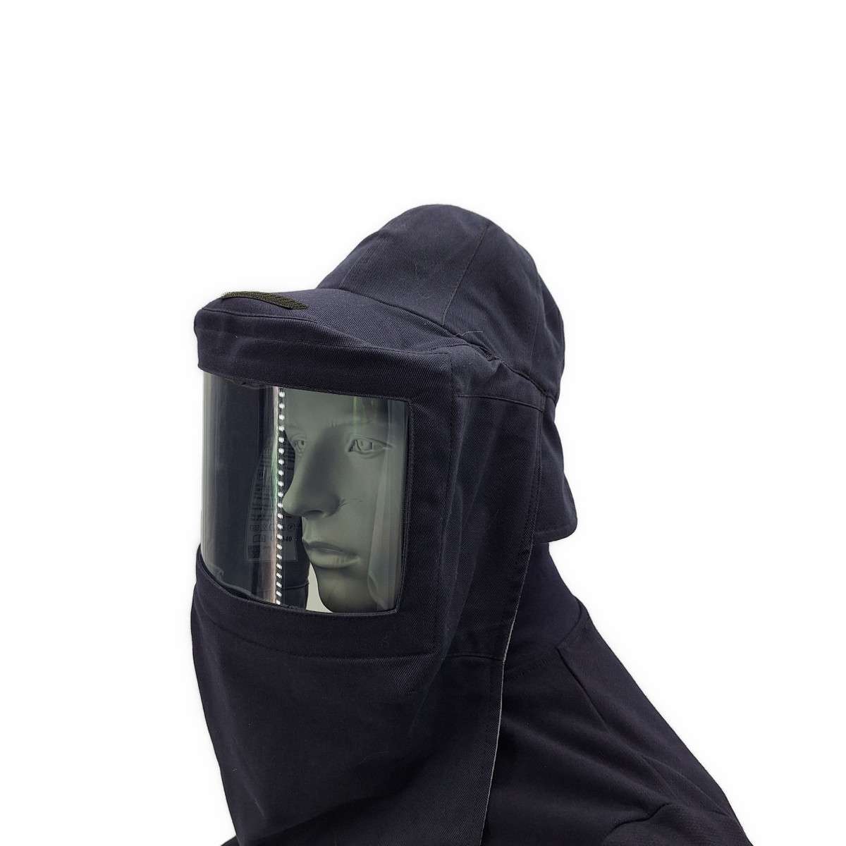 Gelaatsbeschermkap, ATPV-label 35 cal/cm² - Infralektra B.V.